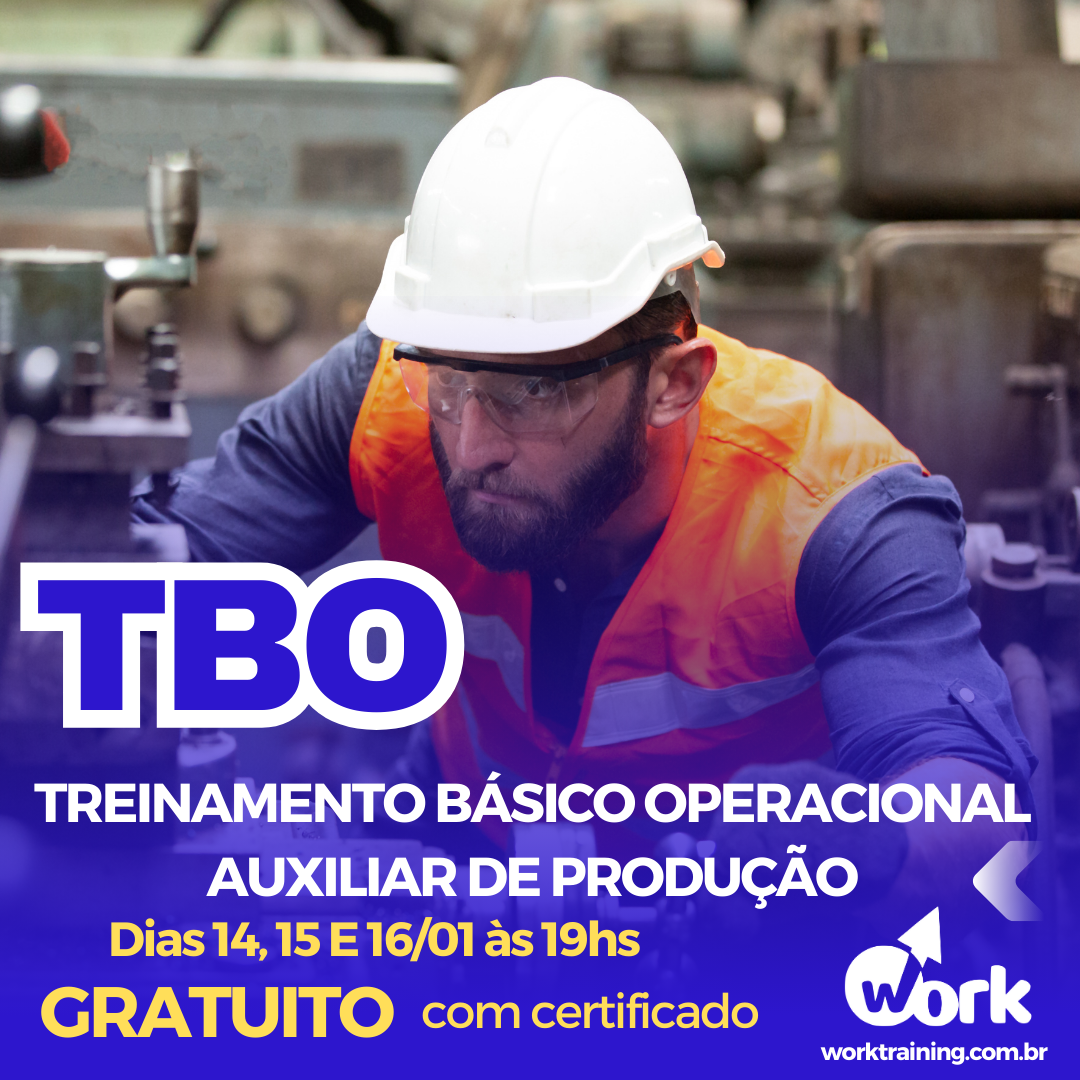 CERTIFICADO DO CURSO DE TBO AUXILIAR DE PRODUÇÃO - WORK APP | Hotmart