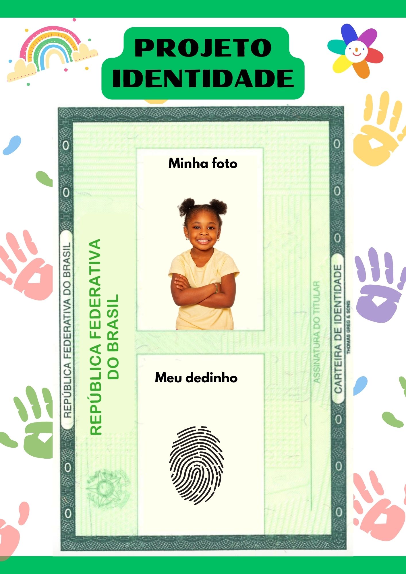 🌟 Descobrindo Quem Somos: Projeto Identidade para Educação Infanti...