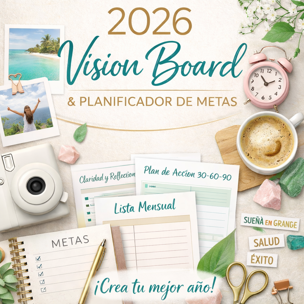 🌟 2026 Vision Board & Planificador de metas - Yuly Andrea Giraldo ...