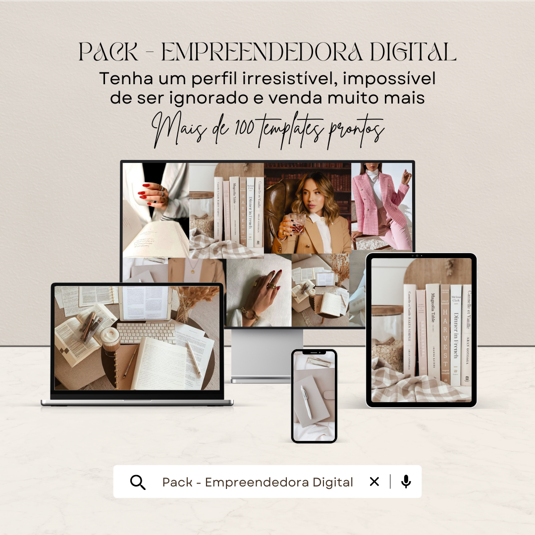 Pack Canva - Empreendedora Digital