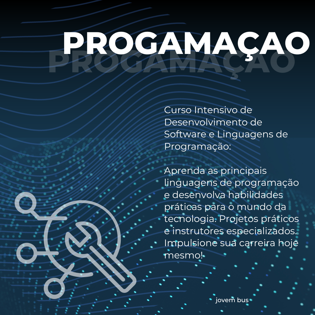 Desenvolvimento de Software e Programação: Cursos que ensinam ling...