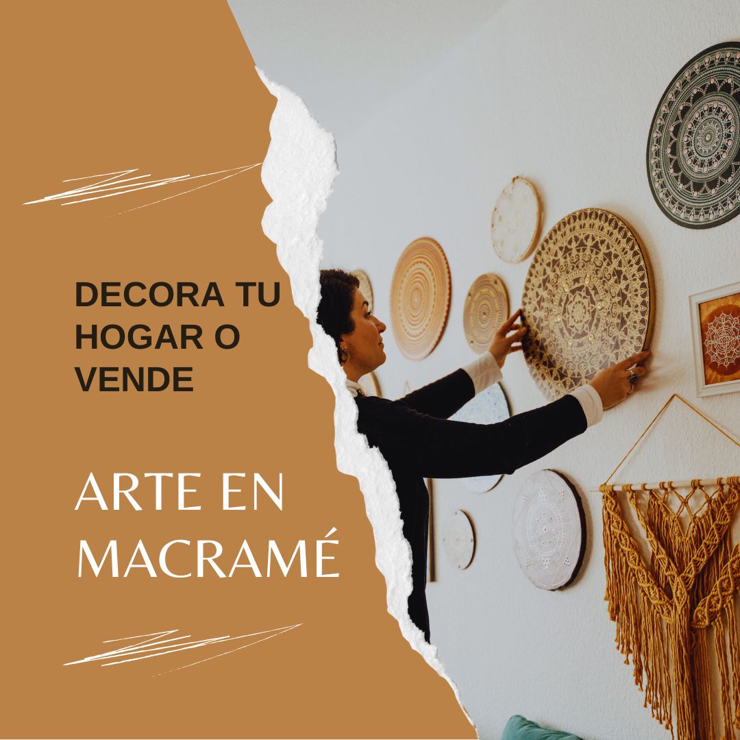 Arte en macramé decora tu hogar o vende - DigitalEbooks | Hotmart