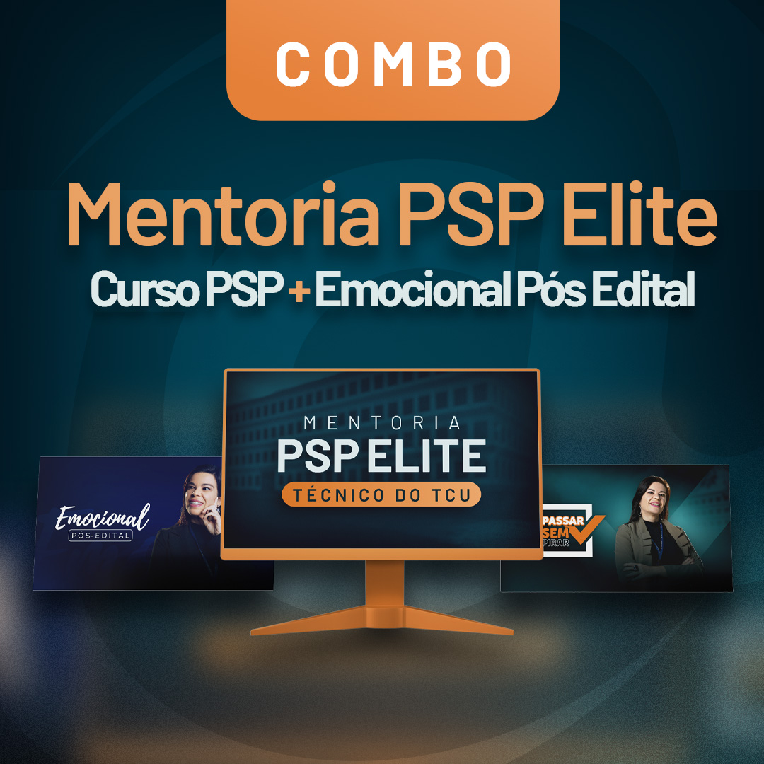 Combo Mentoria PSP Elite: Técnico do TCU