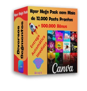MEGA PACK +12.000 POSTS PRONTOS + 500.000 MEGA BÔNUS