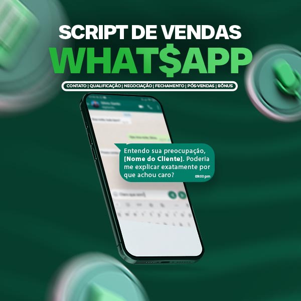 Script de Vendas Whatsapp Completo