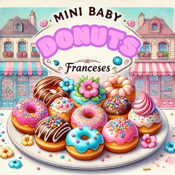 52 Receitas de Mini Baby Donuts franceses - Alan Eder Ferreira | Ho...
