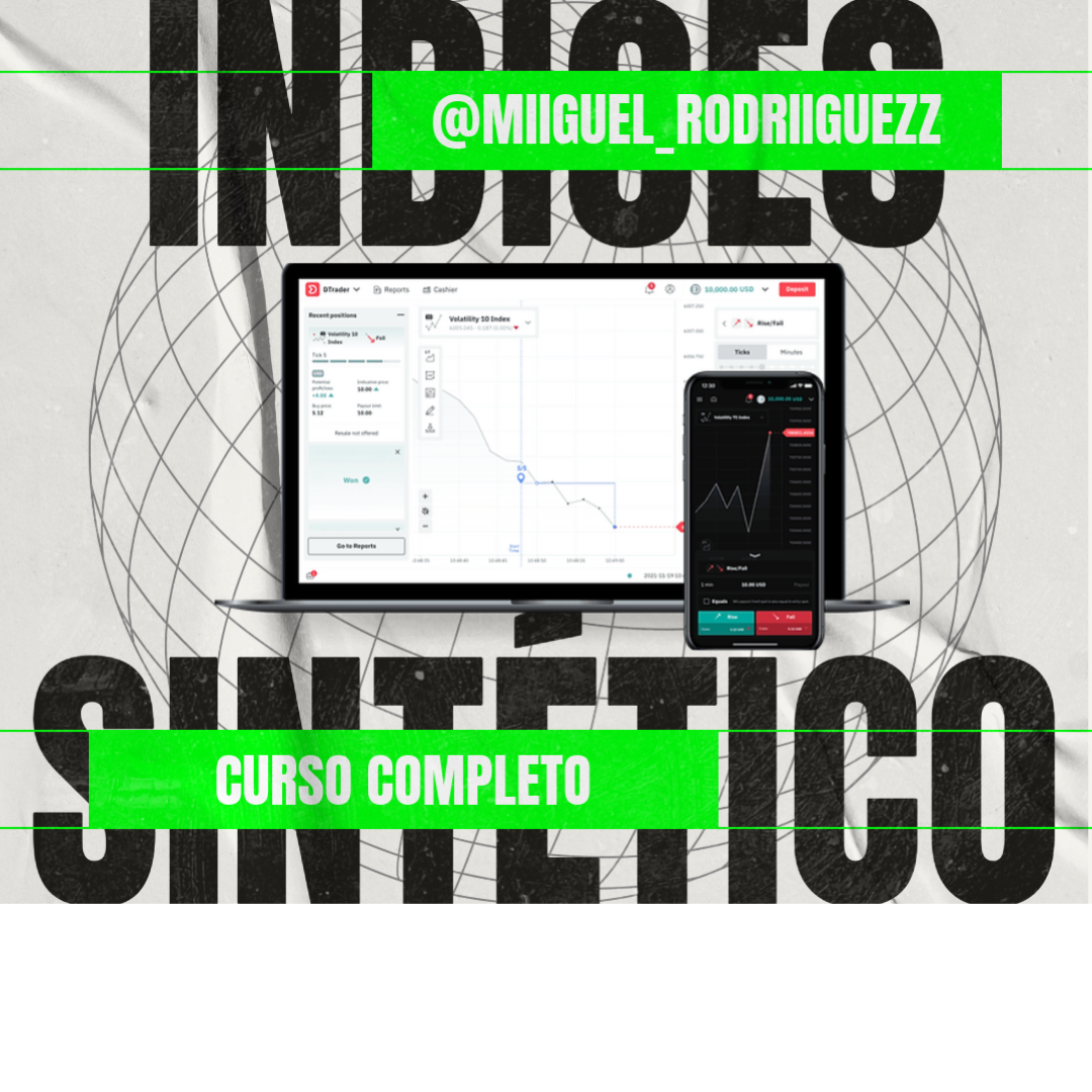 CURSO INDICES SINTETICOS - miguel rodriguez | Hotmart