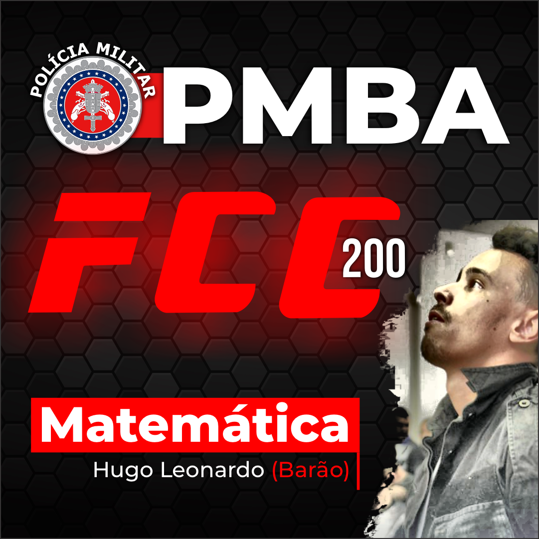Curso de Matemática | Só Questões [FCC 200 PMBA] | Presencial - LJ ...