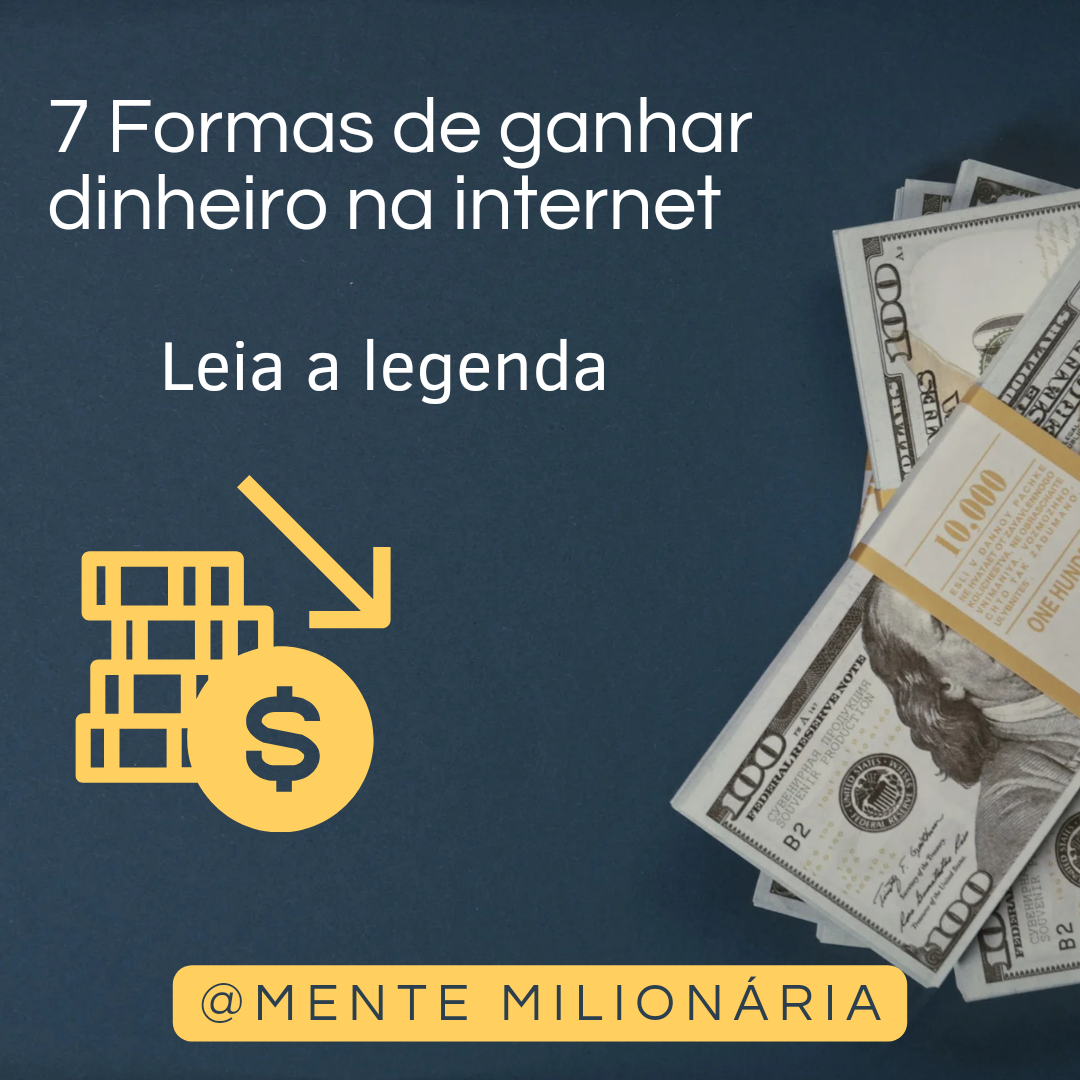 Como ganhar dinheiro pela internet em 2024
