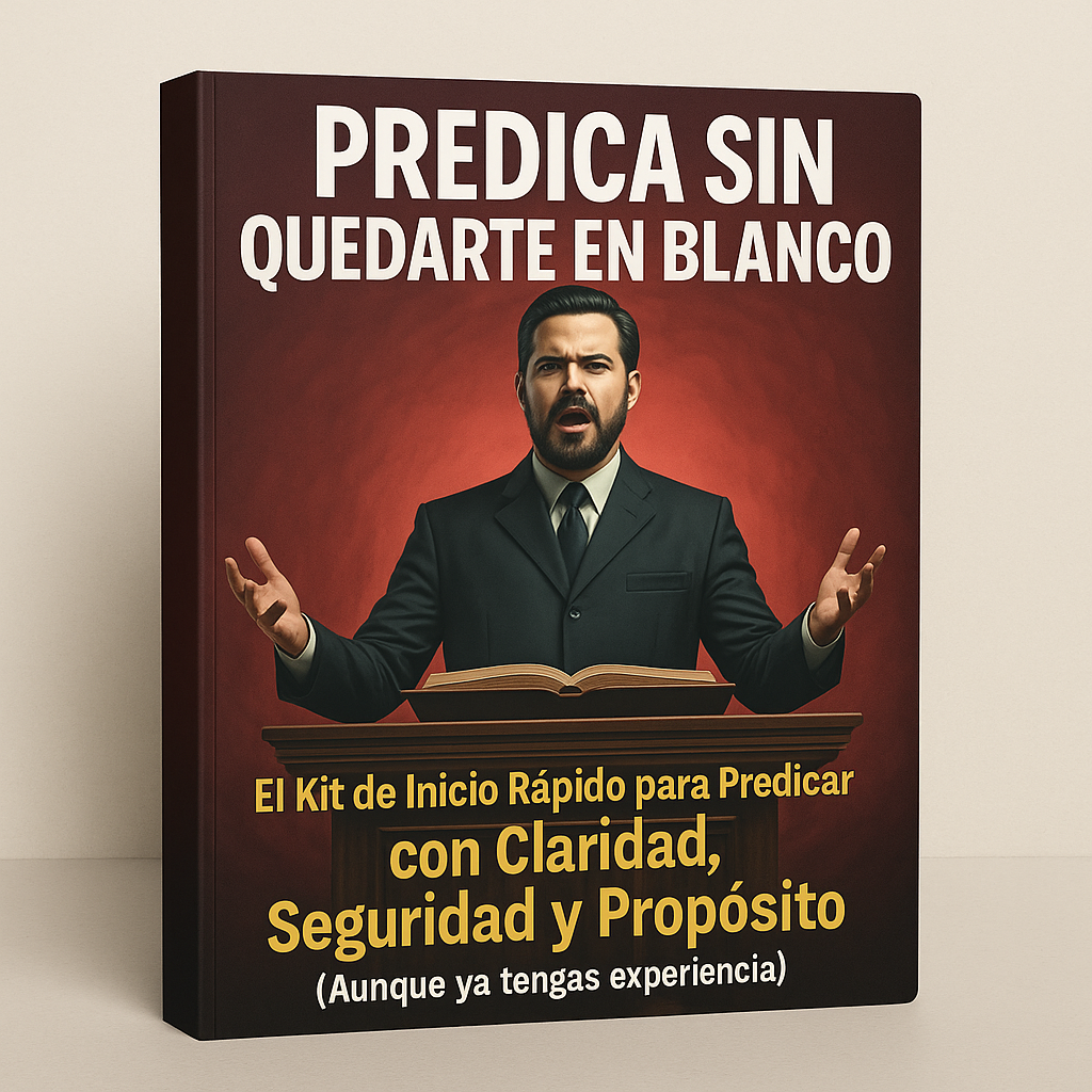 Predica Sin Quedarte En Blanco: El Kit de Inicio Rápido para Predicar con Claridad, Seguridad y ...