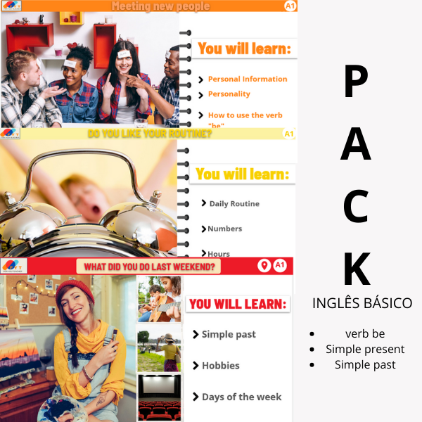 SLIDES COM AULAS PRONTAS - INGLÊS BÁSICO - Jeniffer de Paula Carval...