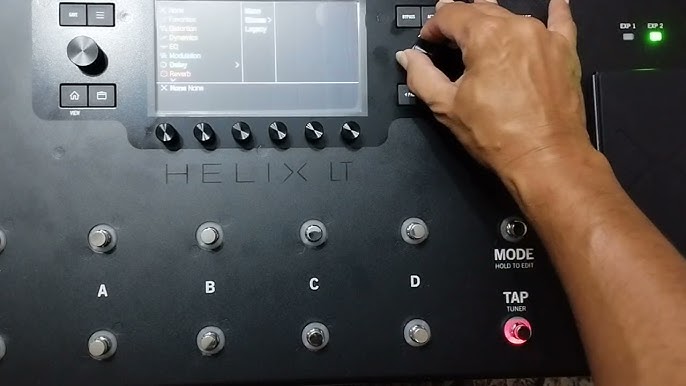 Presets Helix LT, Floor e Hx Stomp - ANDRE LUIZ AZEVEDO TEIXEIRA
