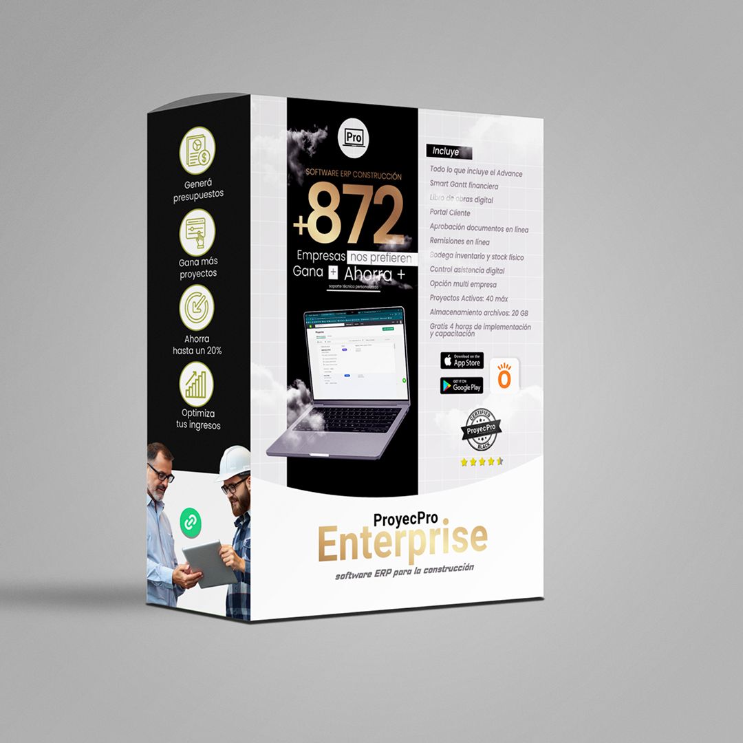 ProyecPro Plan Enterprise: Gana Más Proyectos, Cobra Mejor y Optim...