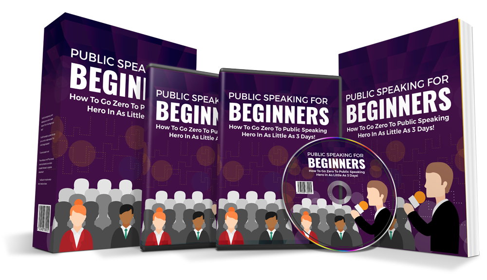 4 Public Speaking For Beginners