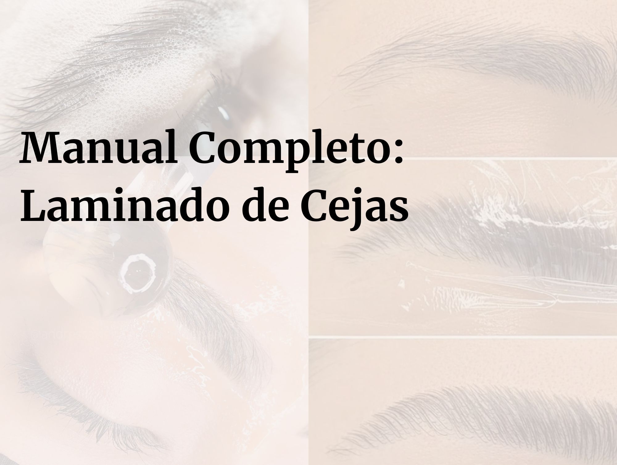 Manual Completo: Laminado de Cejas - Karina Guedes Mendes | Hotmart