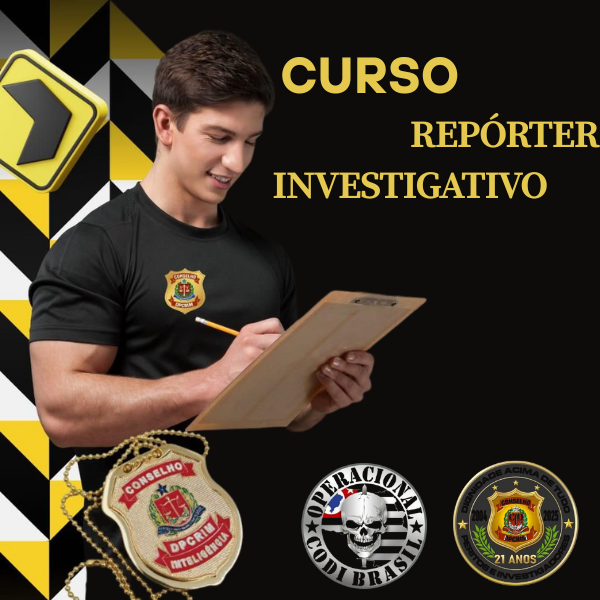 CURSO REPÓRTER INVESTIGATIVO - ESCOLA CODI BRASIL | Hotmart