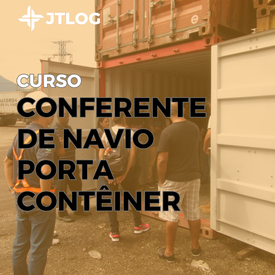 Conferente de Navio Porta Contêiner - JTLOG Training | Hotmart