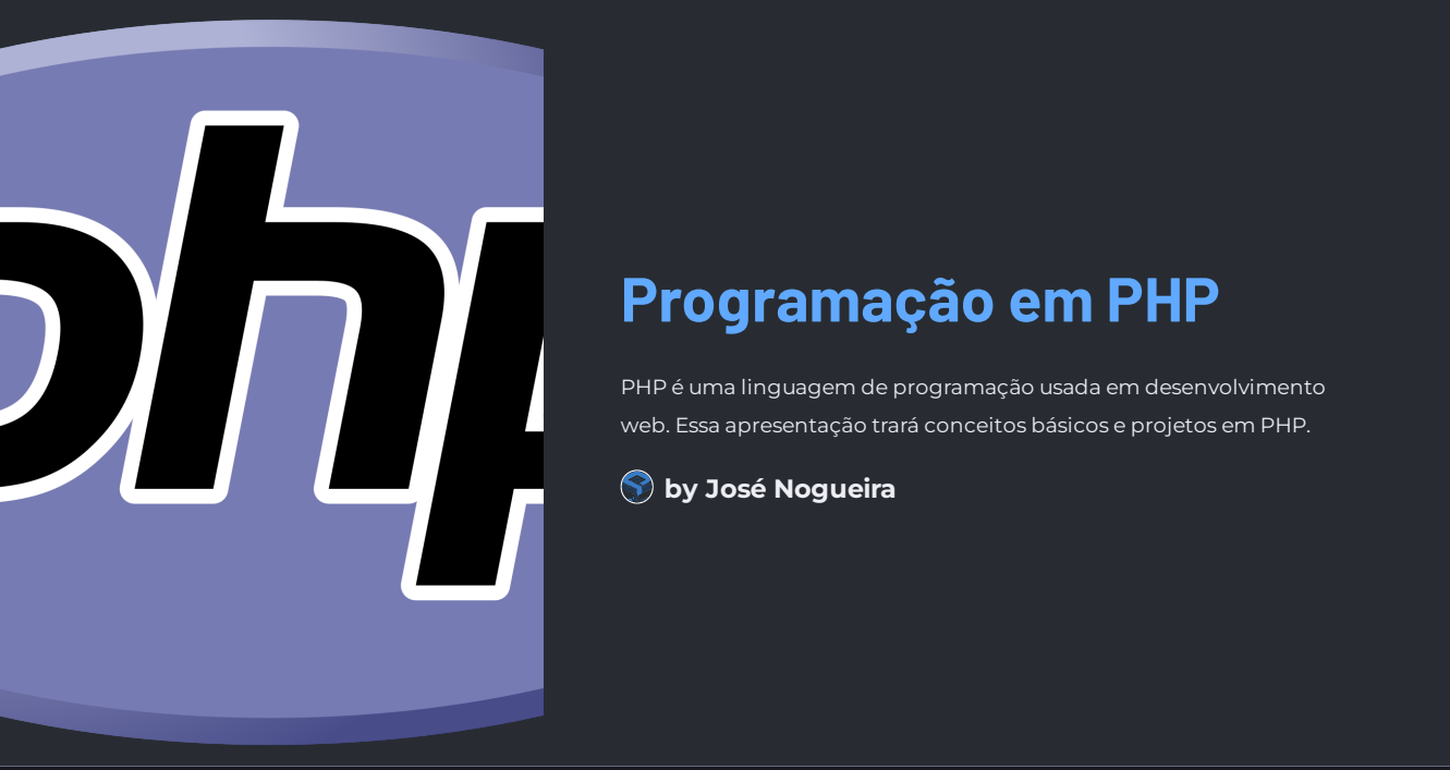 Programação em PHP