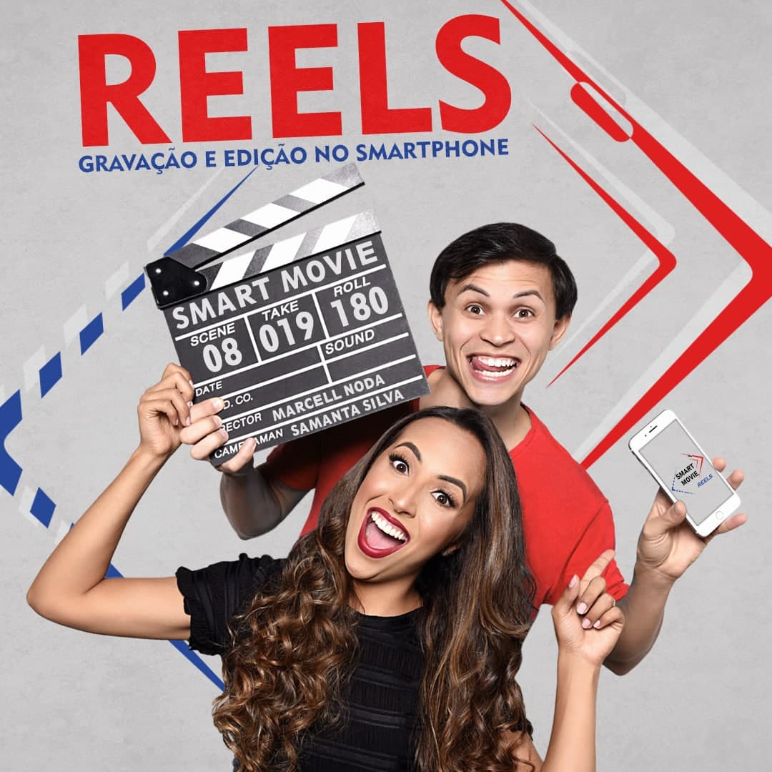 Gravação e edição de Reels