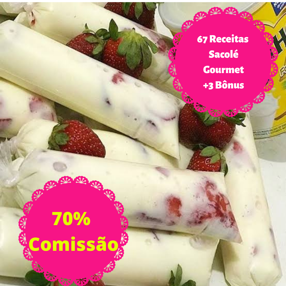 67 Receitas de Sacolé Gourmet