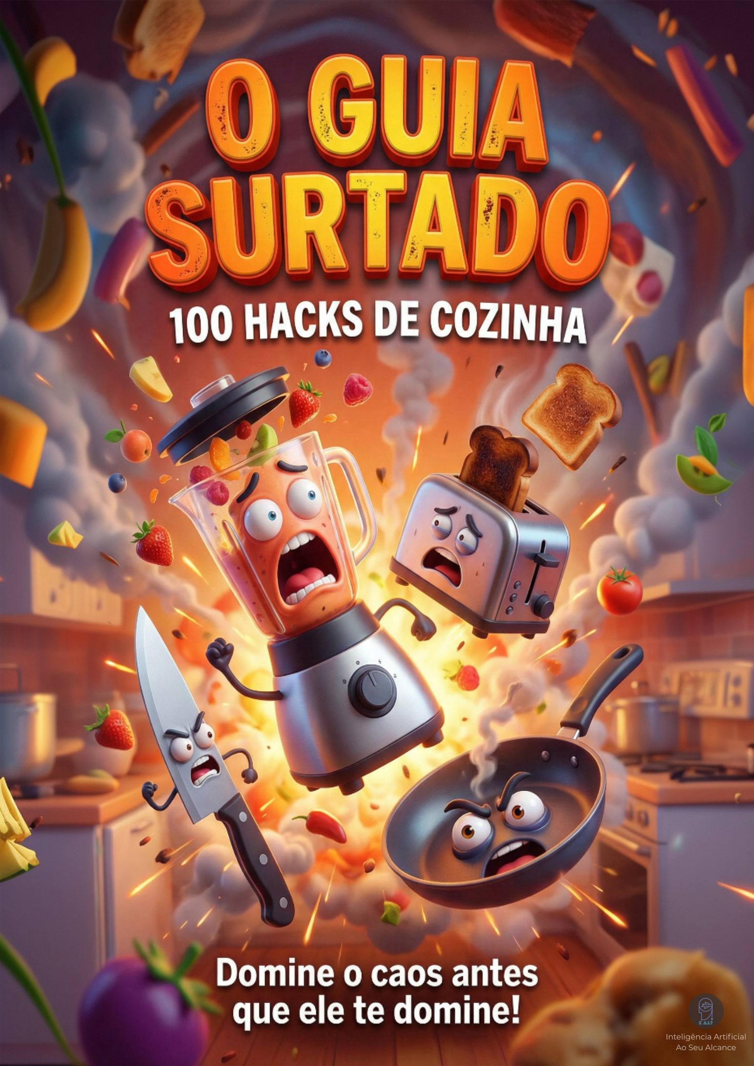 O Guia Surtado - 100 Hacks de Cozinha - Jansen Azevedo | Hotmart
