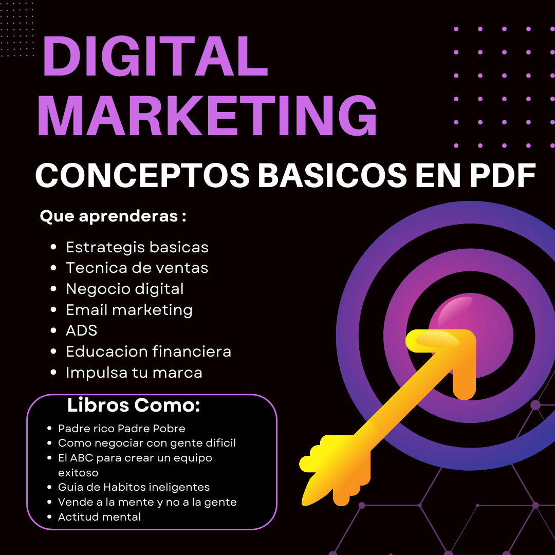 Marketing Digital Desde Cero en PDF - Maximiliano Enriquez | Hotmart