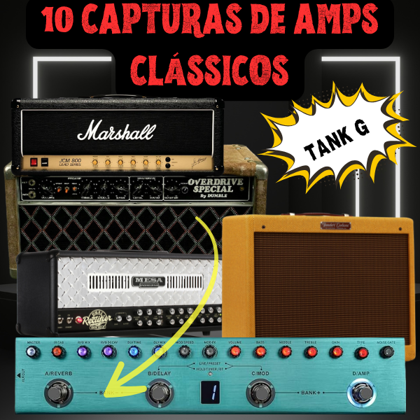 PACK DE 10 CAPTURAS PARA TANK-G (CLASSIC AMPS)