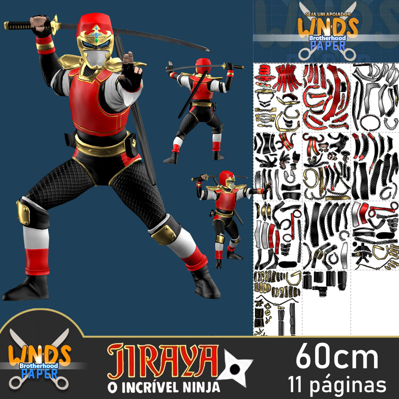 JIRAYA O INCRÍVEL NINJA - weslei nunes da silva | Hotmart