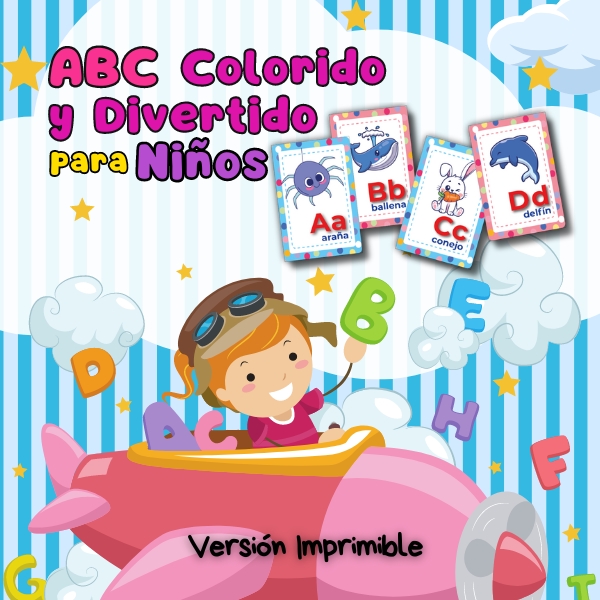 ABC Divertido: Aprende el Abecedario Jugando y Coloreando