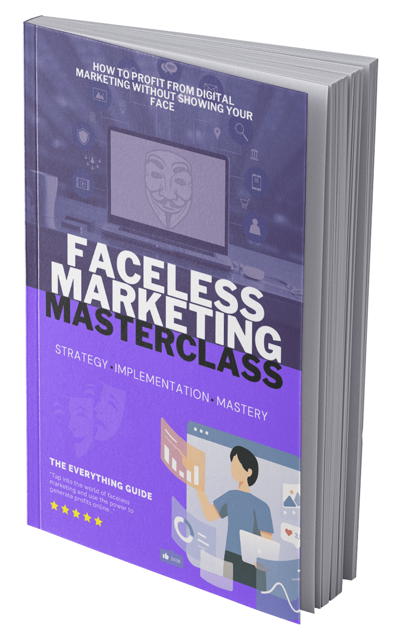 Faceless Marketing Masterclass é um curso abrangente projetado para...