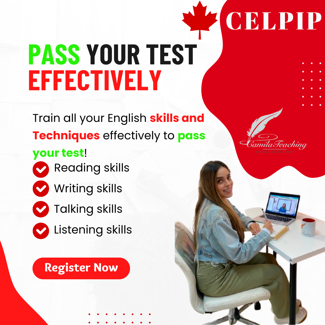 Pass the CELPIP: Your Ultimate Virtual Prep Course - Camila Teachin...