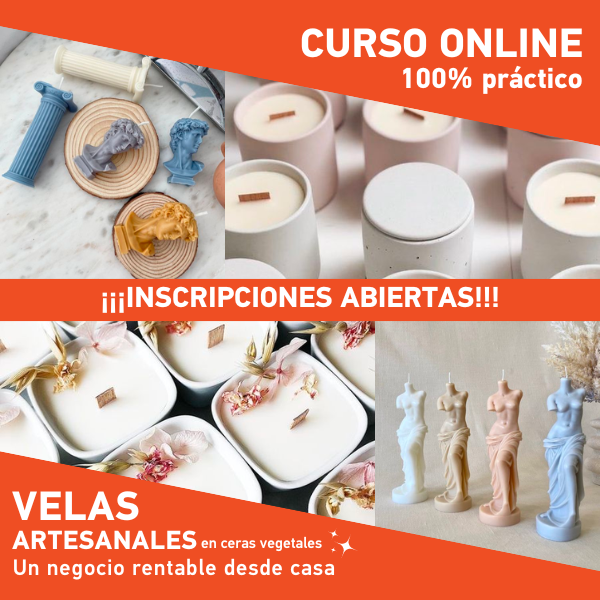 Curso de Velas Artesanales - Un negocio rentable - Bright Woman Han...