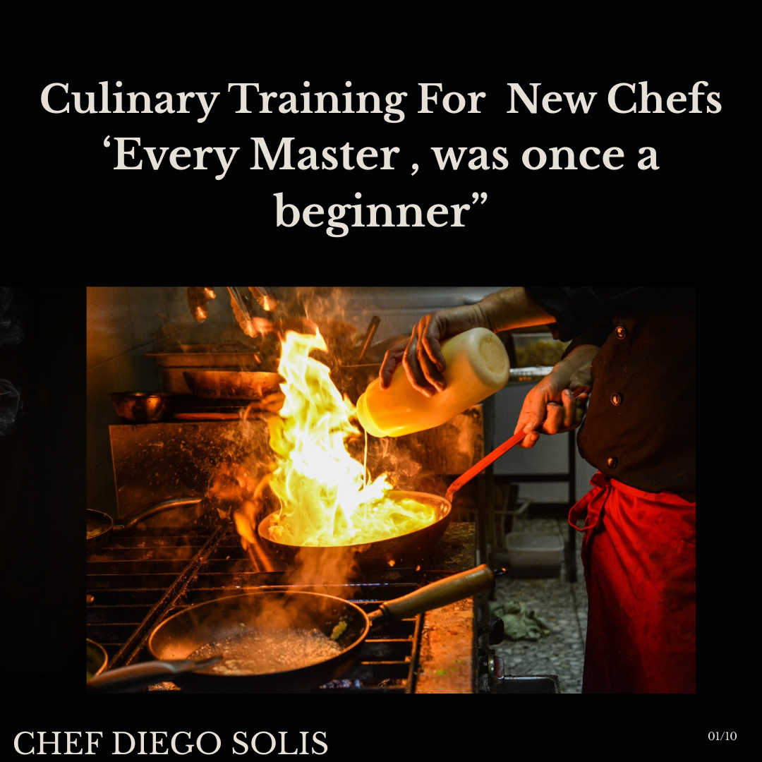 Culinary Training For New Chefs