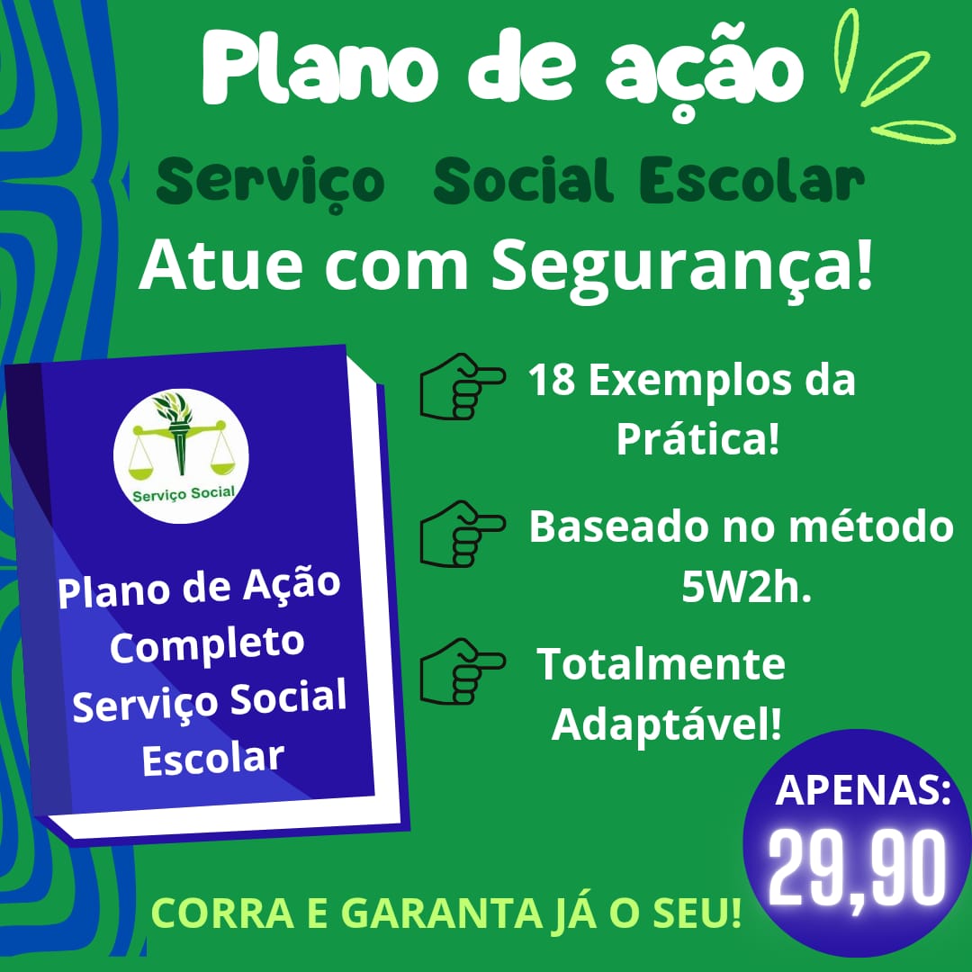 Plano de Ação para Assistente Social na Educação Básica - Consultor...