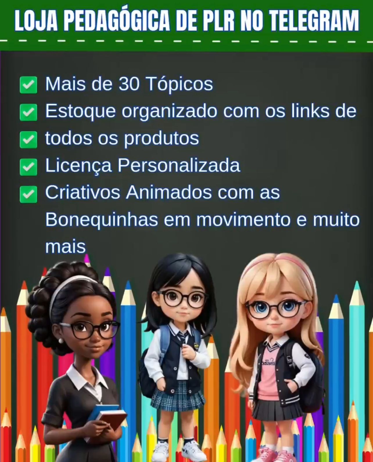 Loja no telegram - Daniela Cristina de carvalho | Hotmart