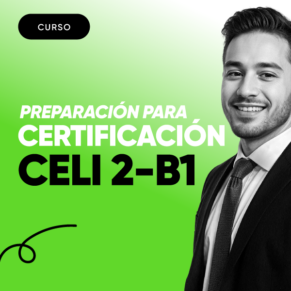 Preparación para certificación CELI 2, Nivel B1 - Italspeak | Hotmart