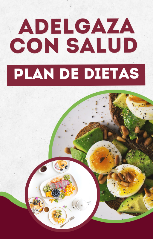 ADELGAZA CON SALUD, PLAN DE DIETAS 2024
