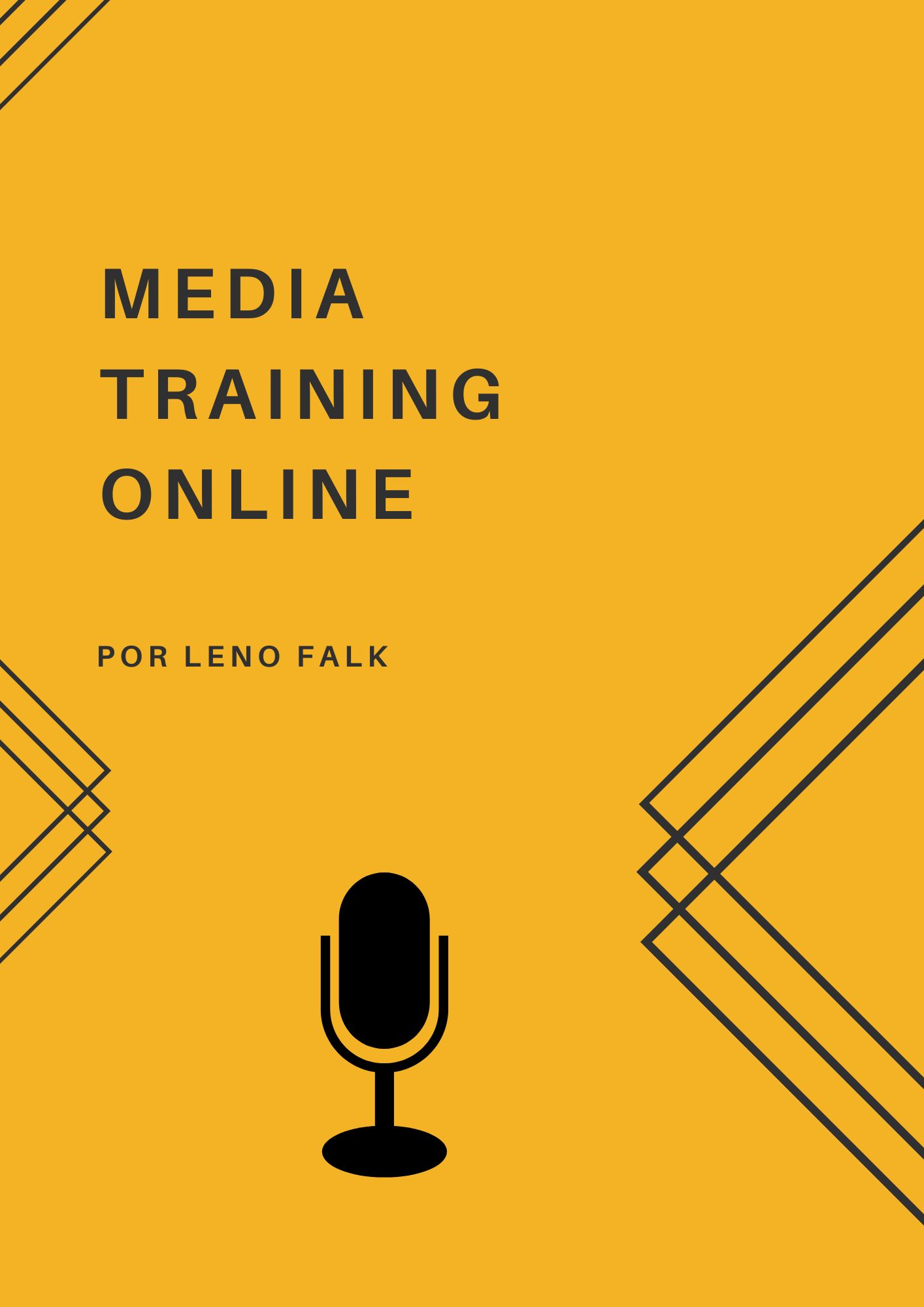 Media Training online - Leno Falk | Hotmart