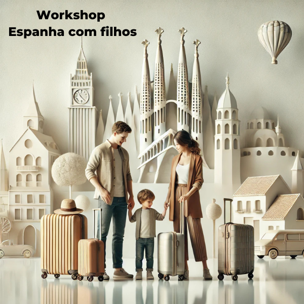 Workshop Espanha com filhos - Caroline Timm | Hotmart