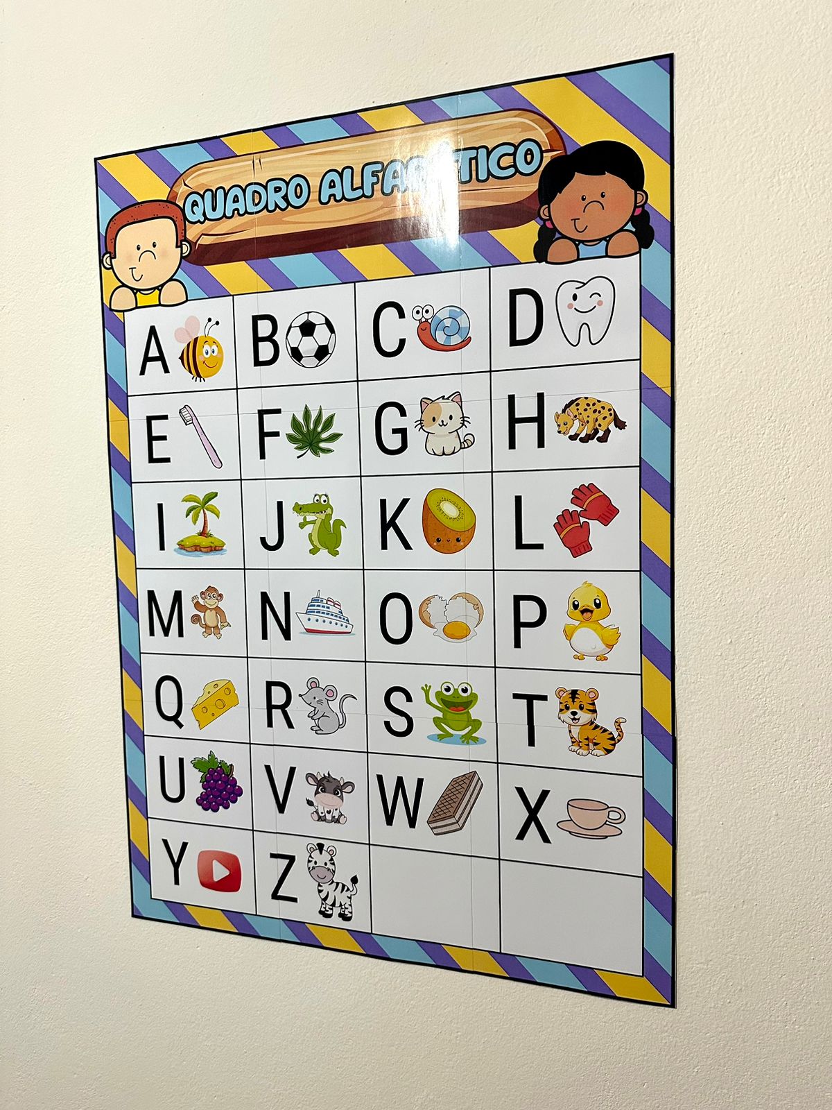 Quadro alfabético 🩵 - Luciana Pereira Motta | Hotmart