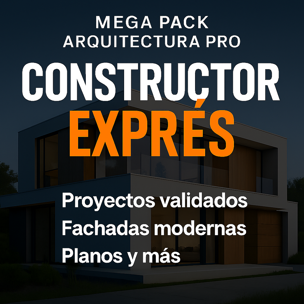 Mega Pack Arquitectura Pro - Constructor Exprés