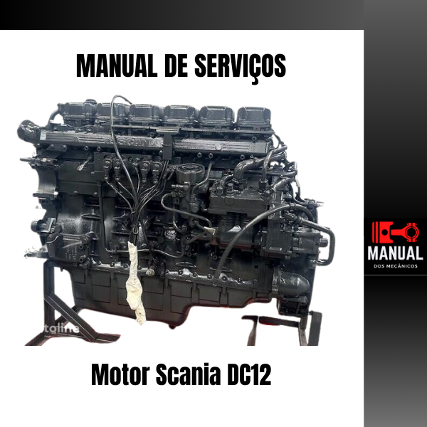Material Técnico Completo Motor Scania DC12