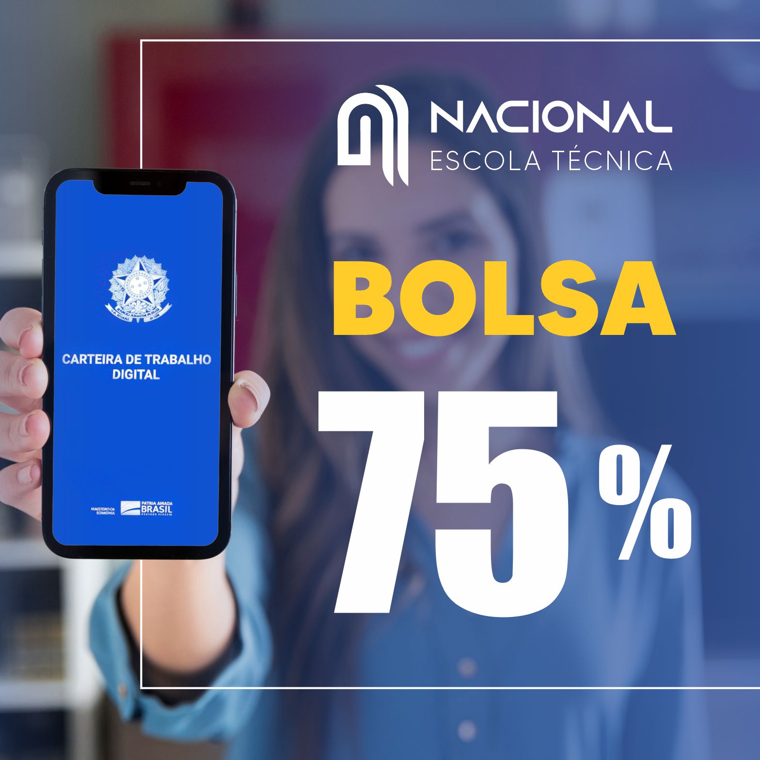 CURSO TÉCNICO - BOLSA 75% - NNN