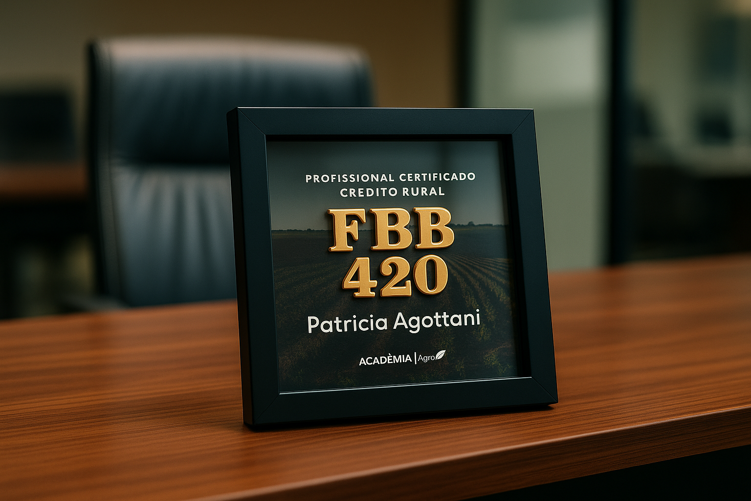 Placa Aprovado FBB-420 - Alexandre Muller | Hotmart