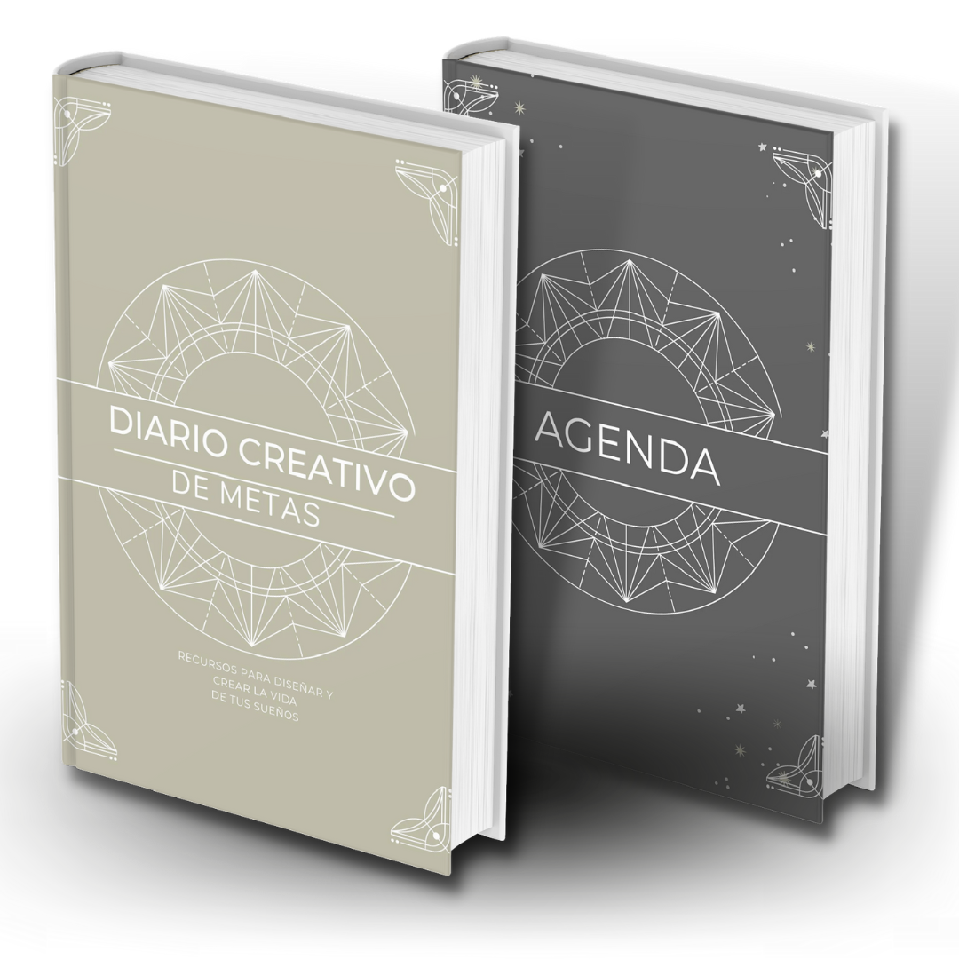 PAQUETE GESTIONARTE 1: DIARIO CREATIVO DE METAS + AGENDA - Cuaderno...