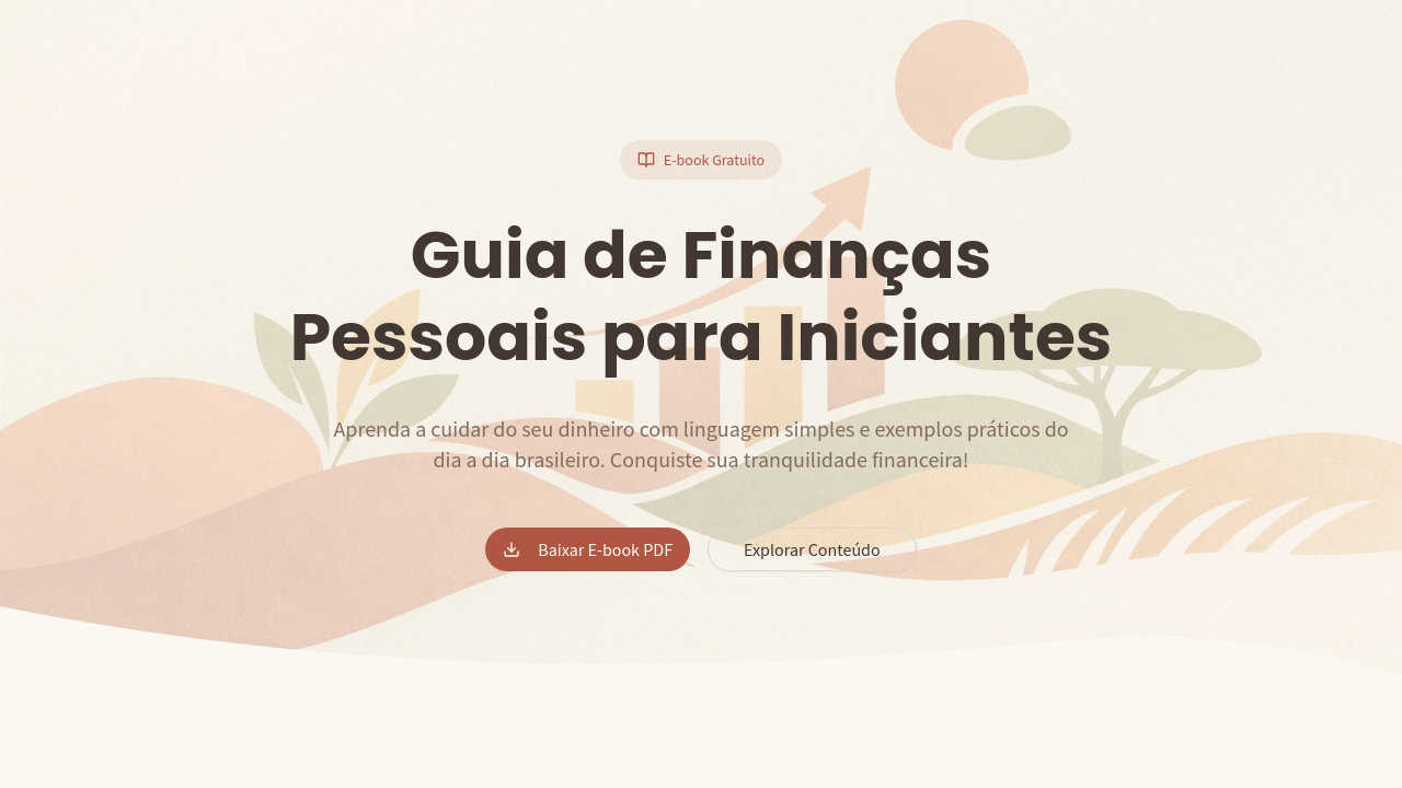 Guia de Finanças Para Iniciantes | Hotmart