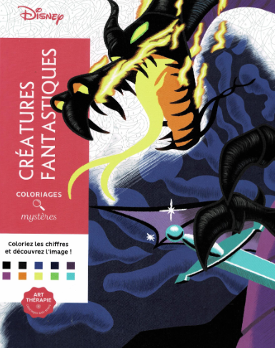 Disney Mystery Fantastic Creatures Coloring Pages - Jonathan Zamudi...