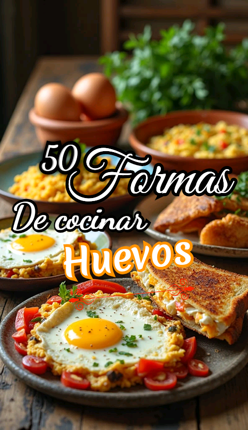 50 formas de cocinas huevos: recetas sencillas y económicas - Dani...