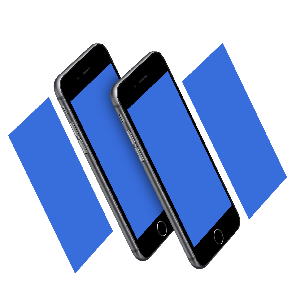 Two iPhones Side by Side Mockup - Creatifabrix | Hotmart