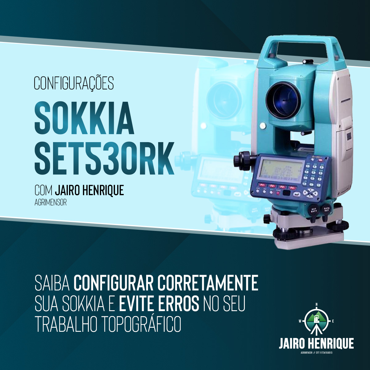 Tutorial Sokkia SET530RK